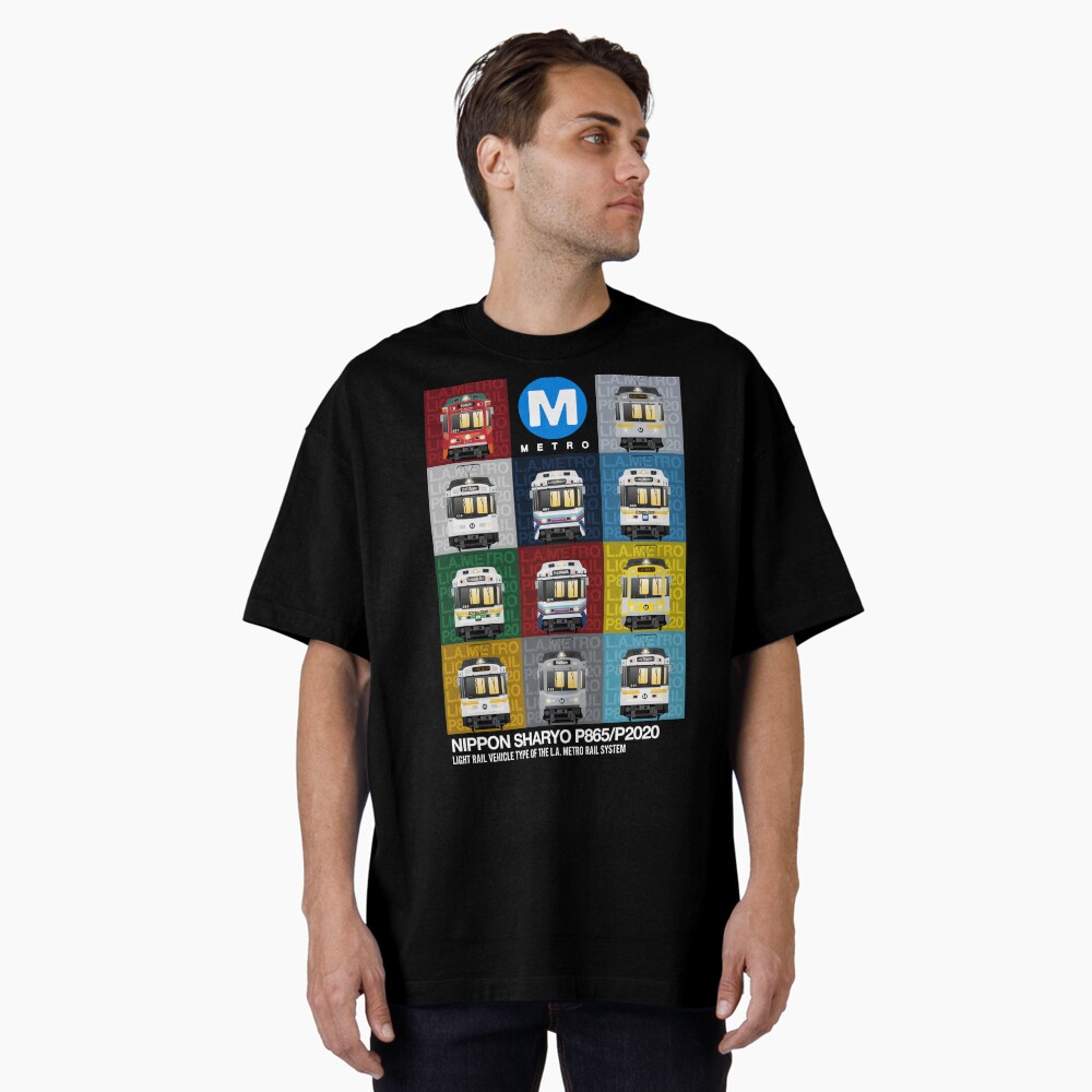 "Los Angeles Metro Rail Nippon Sharyo P865/P2020 Train Collage" Poster ...