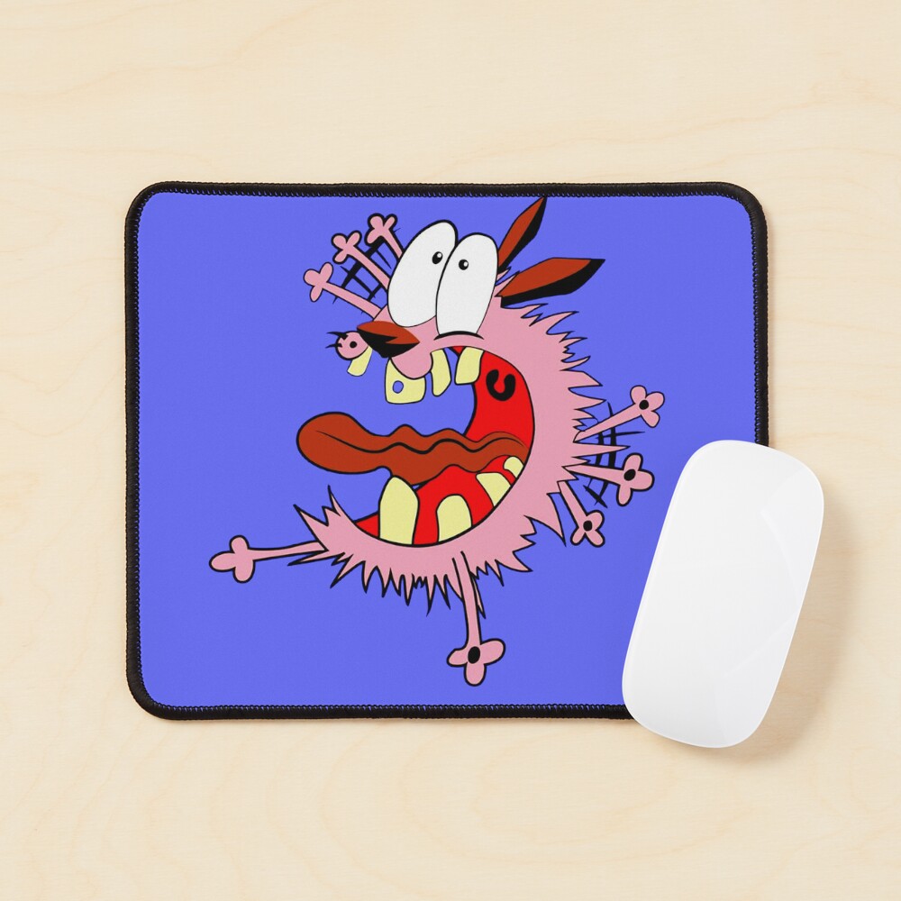 "Courage the scared cowardly dog" Poster by Hilario-mngr | Redbubble