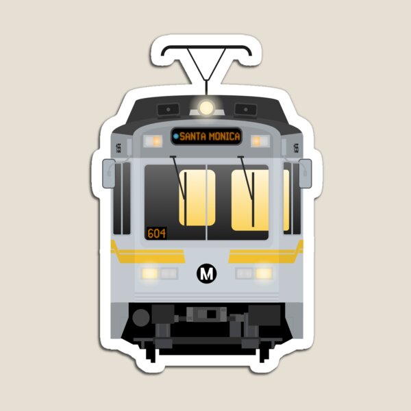 "Los Angeles Metro Rail Nippon Sharyo P865/P2020 Train (Expo Silver ...