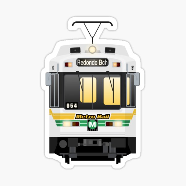 "Los Angeles Metro Rail Nippon Sharyo P865/P2020 Train (Older Yellow ...