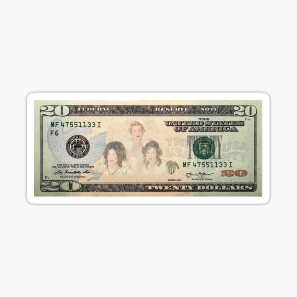 "$20" Sticker for Sale by regallyblonde | Redbubble