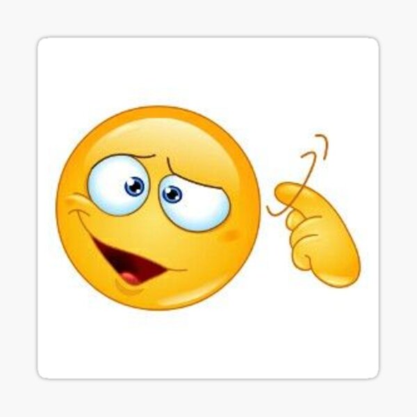 ""crazy" emoji" Sticker for Sale by DamienJC | Redbubble