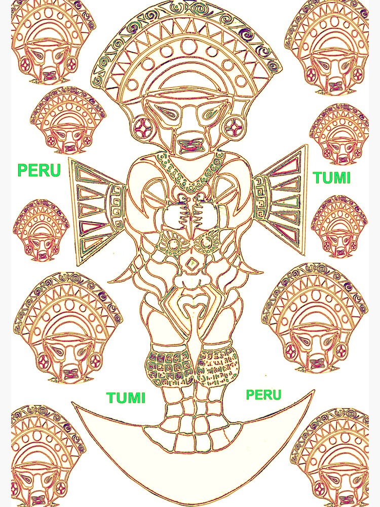 "TUMI - PERU - YELLOW - PINK " Sticker for Sale by vanessaperu | Redbubble