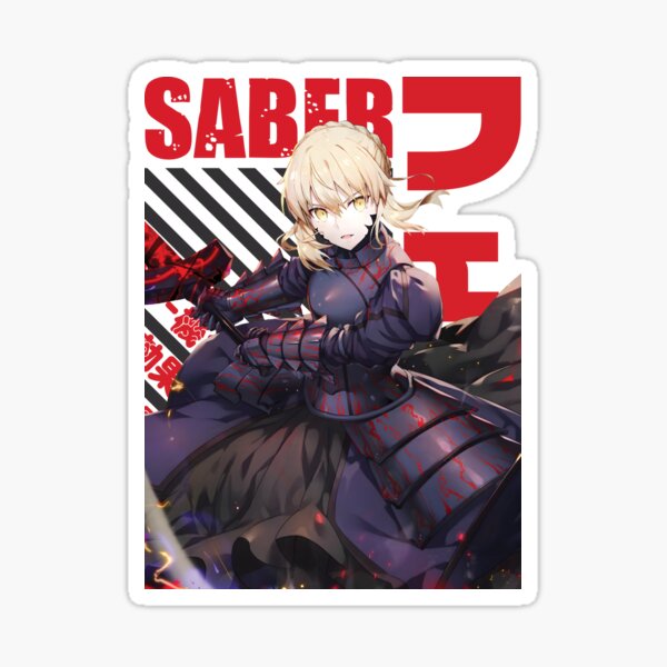 "Fate - Saber Alter" Sticker by Recup-Tout | Redbubble