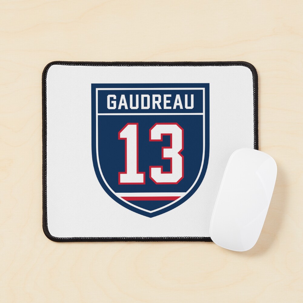 "Gaudreau #13 emblem" Sticker for Sale by Tarroi | Redbubble