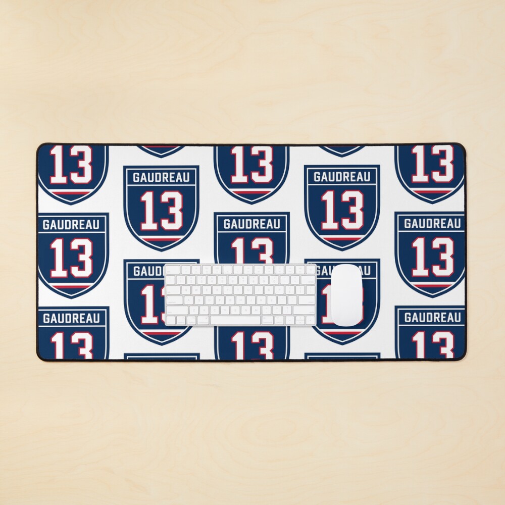 "Gaudreau #13 emblem" Sticker for Sale by Tarroi | Redbubble