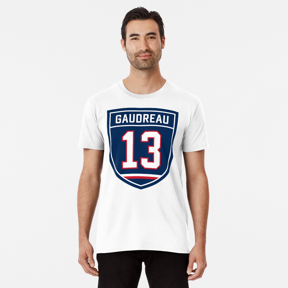 "Gaudreau #13 emblem" Sticker for Sale by Tarroi | Redbubble