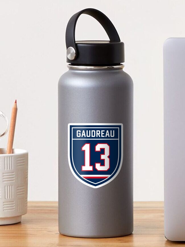 "Gaudreau #13 emblem" Sticker for Sale by Tarroi | Redbubble