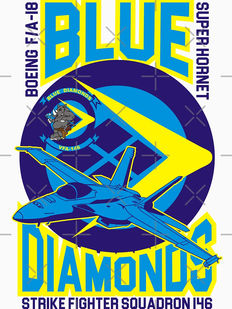 "VFA-146 Blue Diamonds" Essential T-Shirt for Sale by MBK13 | Redbubble