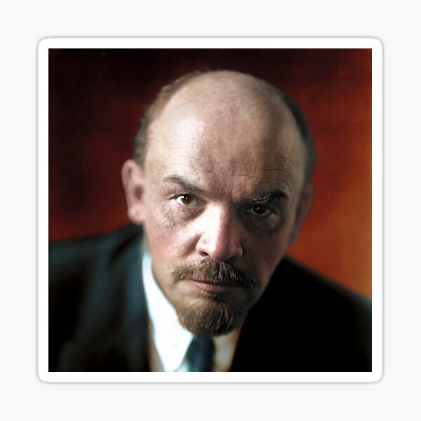 "Lenin" Sticker for Sale by Khokhloma | Redbubble