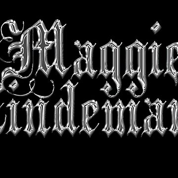 "maggie lindemann logo" Sticker for Sale by envytheleaves | Redbubble