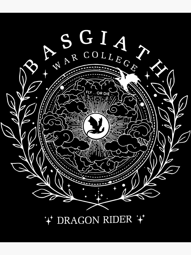 "Basgiath War College Fourth Wing Dragon Rider Fantasy Book Lover ...