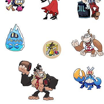 "MKR - Arcade Sticker Pack" Sticker by Victor LHUILLIER | Redbubble