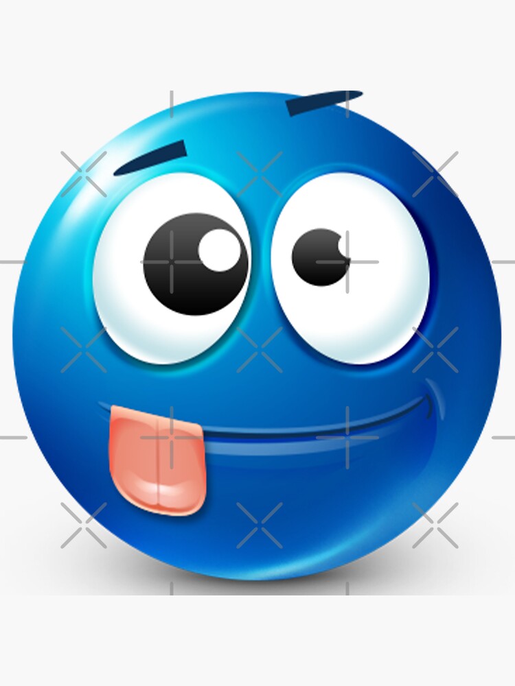 "dizzy emoji" Sticker for Sale by goon-street | Redbubble