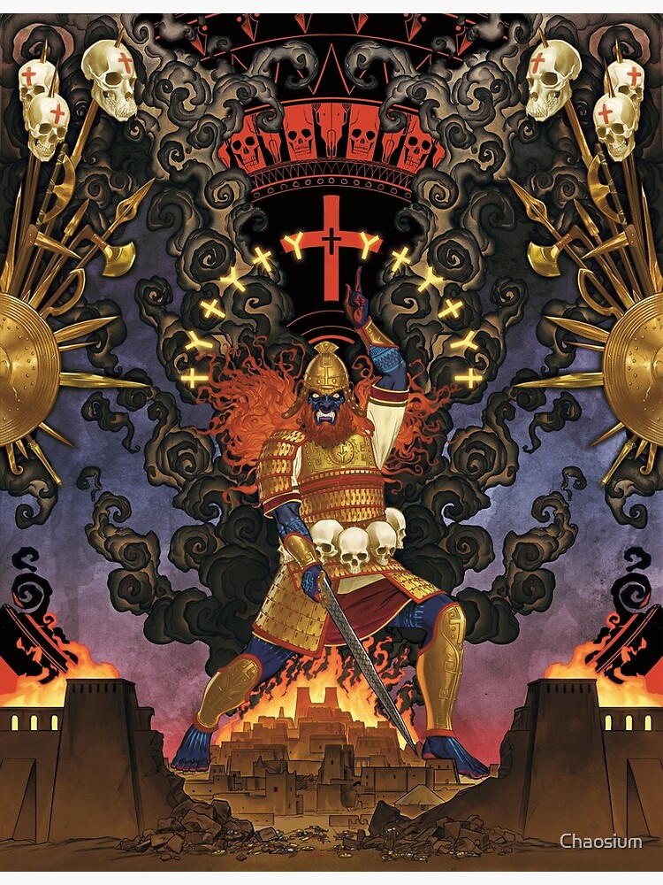 "Humakt by Andrey Fetisov" Poster for Sale by Chaosium | Redbubble