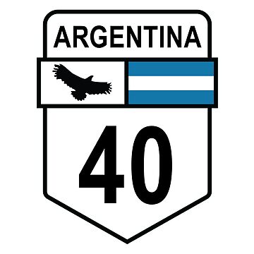 Pegatina for Sale con la obra «Ruta 40 cóndor» de cerealbox-labs ...