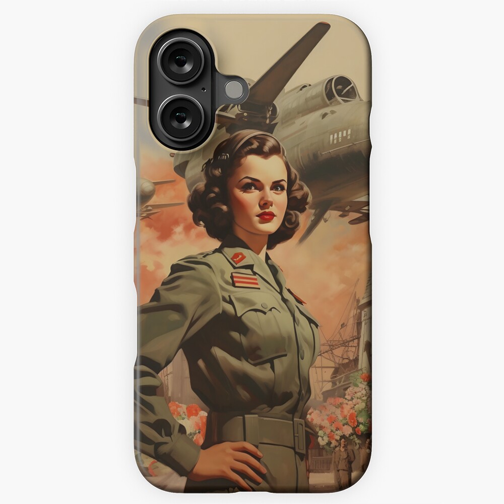 "World War II Era Woman in Flight Suit" Art Board Print for Sale by ...