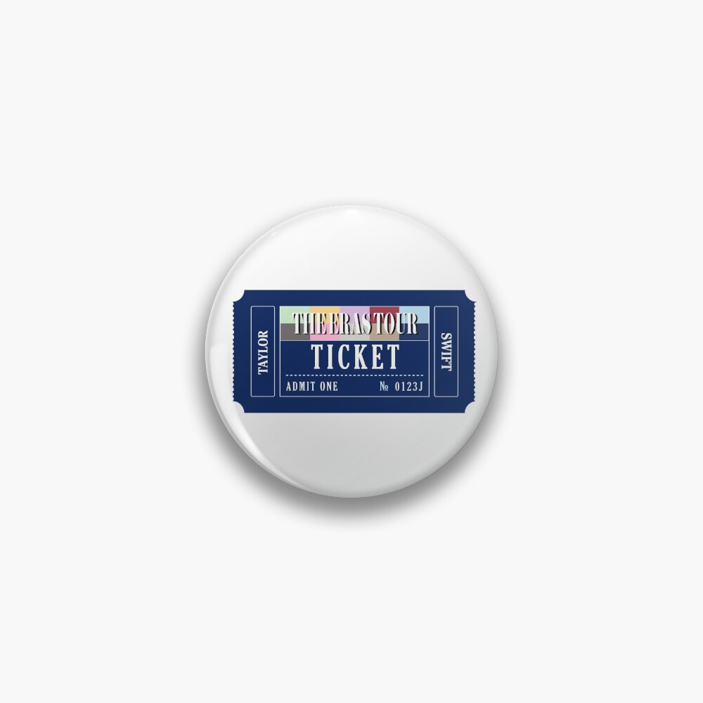 "eras tour ticket" Sticker for Sale by hadleygies | Redbubble
