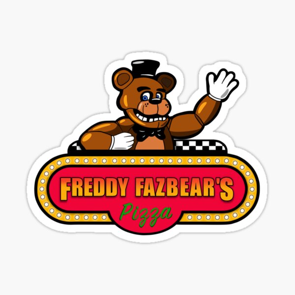 "Five Nights at Freddy's, FNAF, FNAF Logo" Sticker for Sale by ...
