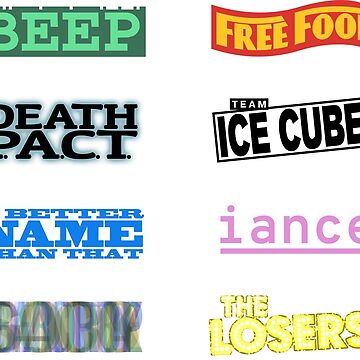"Team Logos" Sticker for Sale by jacknjellify | Redbubble