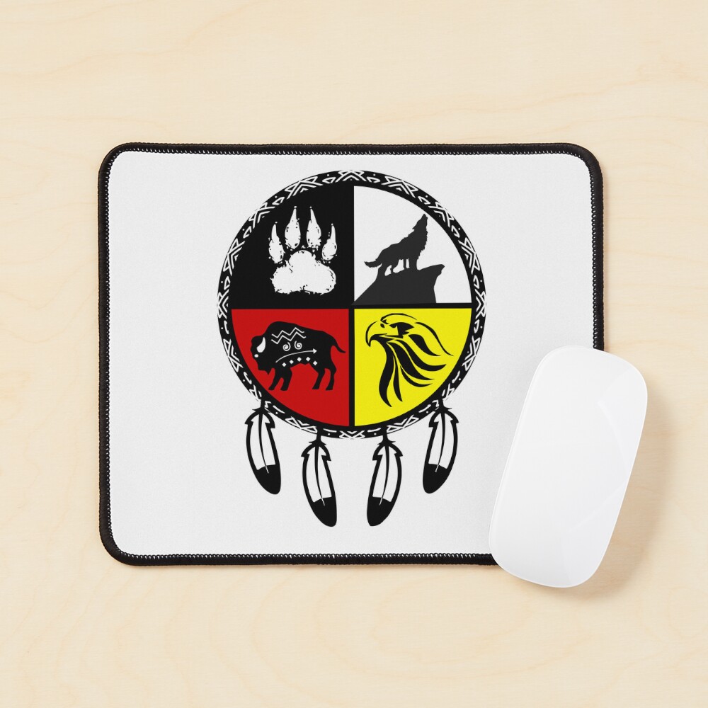"Native American-medicine wheel" Poster for Sale by nativeStor | Redbubble
