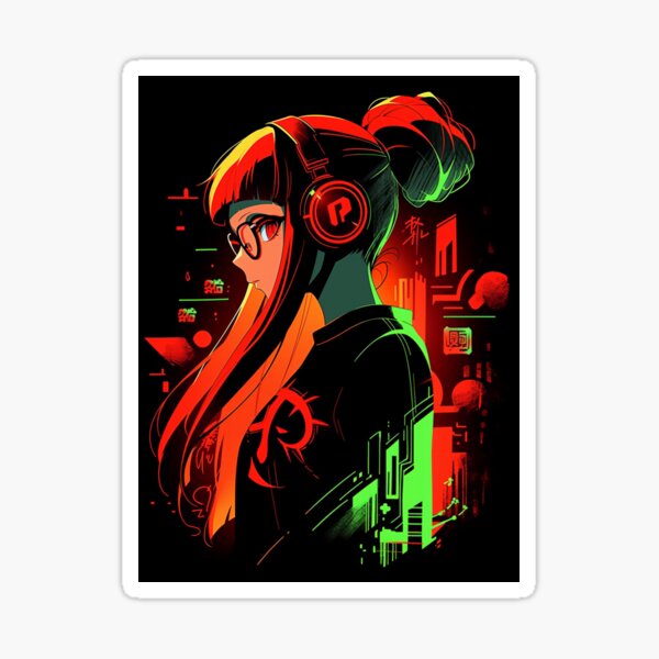 "Futaba Graffiti" Sticker for Sale by SchellStation | Redbubble