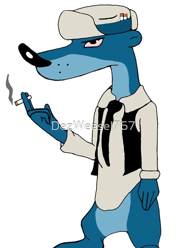 "Wheezy Weasel" by DezWeasel767 | Redbubble