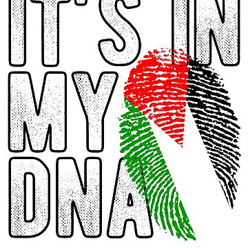 "It's in My DNA Palestine " Sticker for Sale by Romeo Store⭐⭐⭐⭐⭐ ...