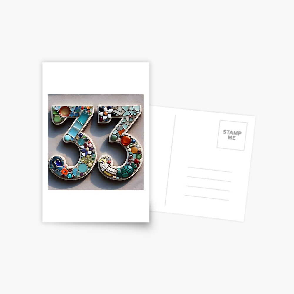 "HOUSE NUMBER 33 STICKER" Sticker for Sale by stickysterscom | Redbubble