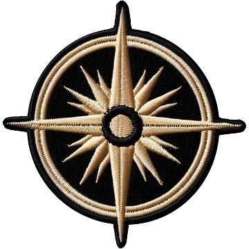 "Fourth Wing Secret Signet compass Patch" Sticker for Sale by ...