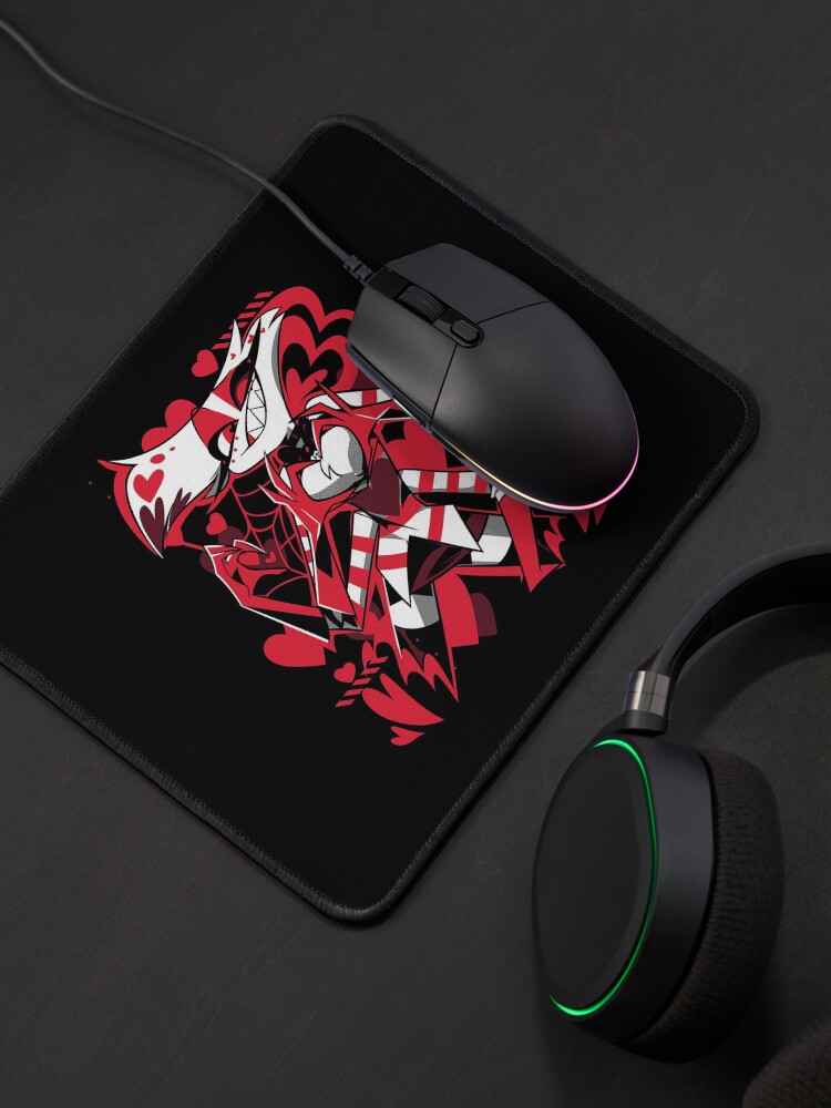Angel Dust Hazbin Hotel Mouse Pad, Hazbin Hotel Decor sold by Sod_Yucky ...