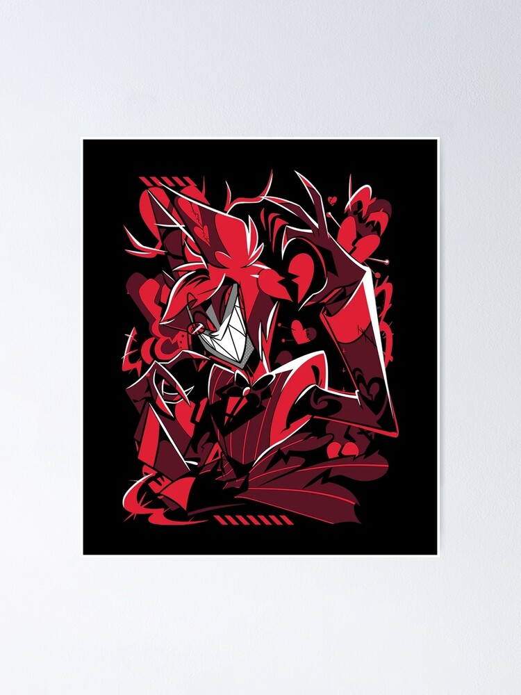 "Hazbin Hotel Alastor" Poster for Sale by Rogestore | Redbubble