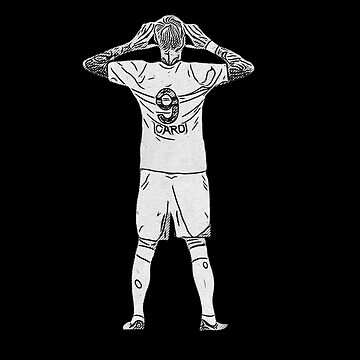 "Mauro Icardi line drawing" Magnet by DE-Couple | Redbubble