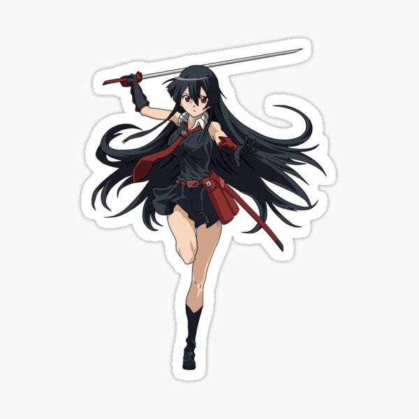 "Akame - Akame Ga Kill" Sticker for Sale by davanshatry1 | Redbubble