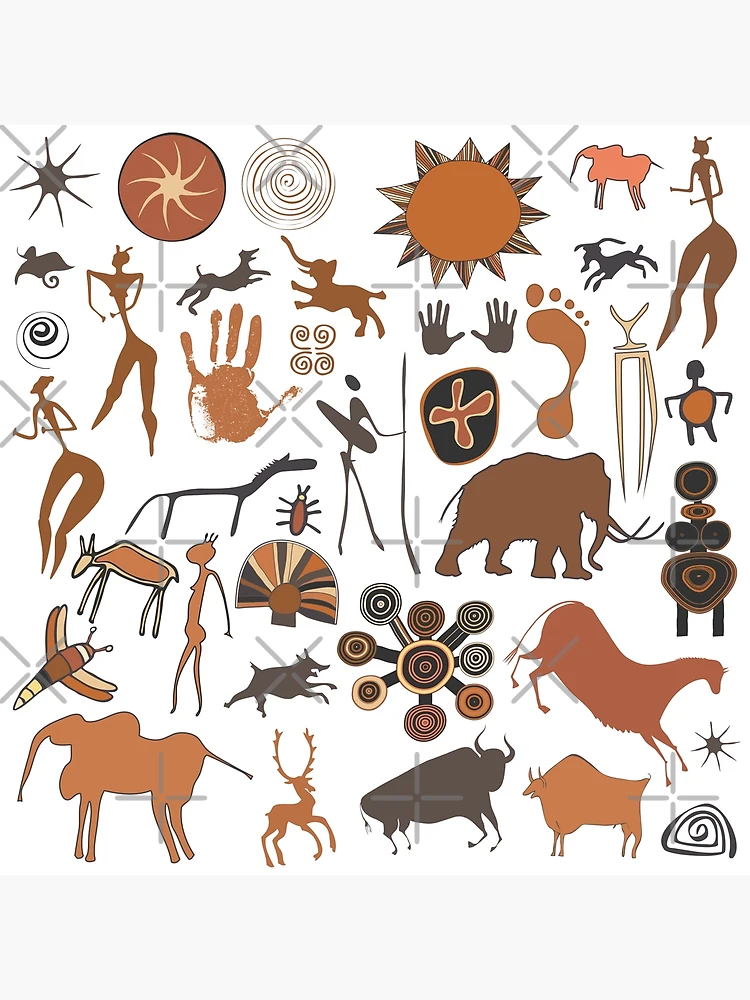 Native American Cave Art Symbols