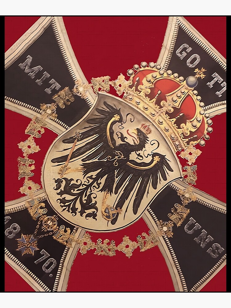 "German Eagle and Iron Cross of Prussia " Poster for Sale by ...