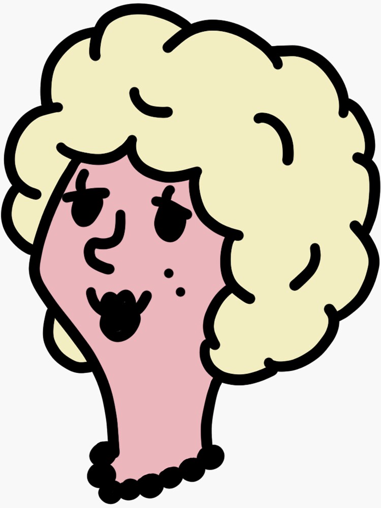 "Grandma Character Omi" Sticker for Sale by CuddlesAndLearn | Redbubble