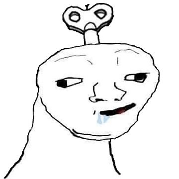 "dumb wojack 2" Sticker for Sale by goon-street | Redbubble