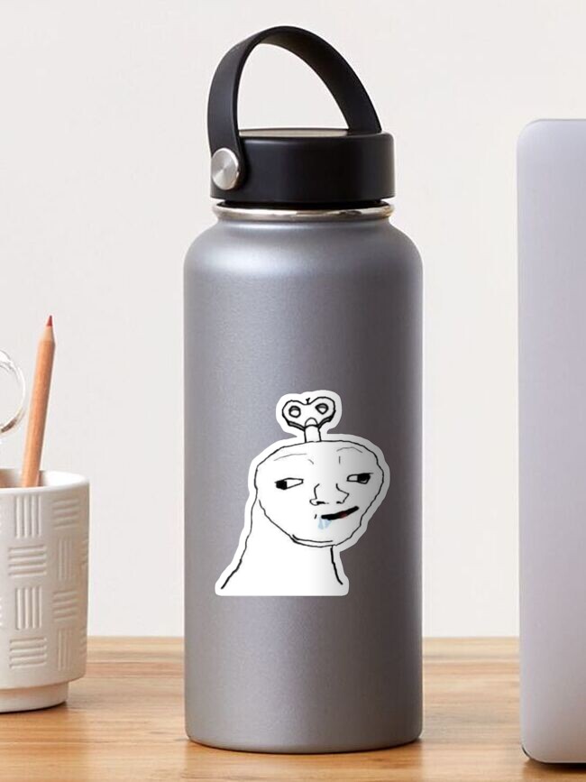 "dumb wojack 2" Sticker for Sale by goon-street | Redbubble