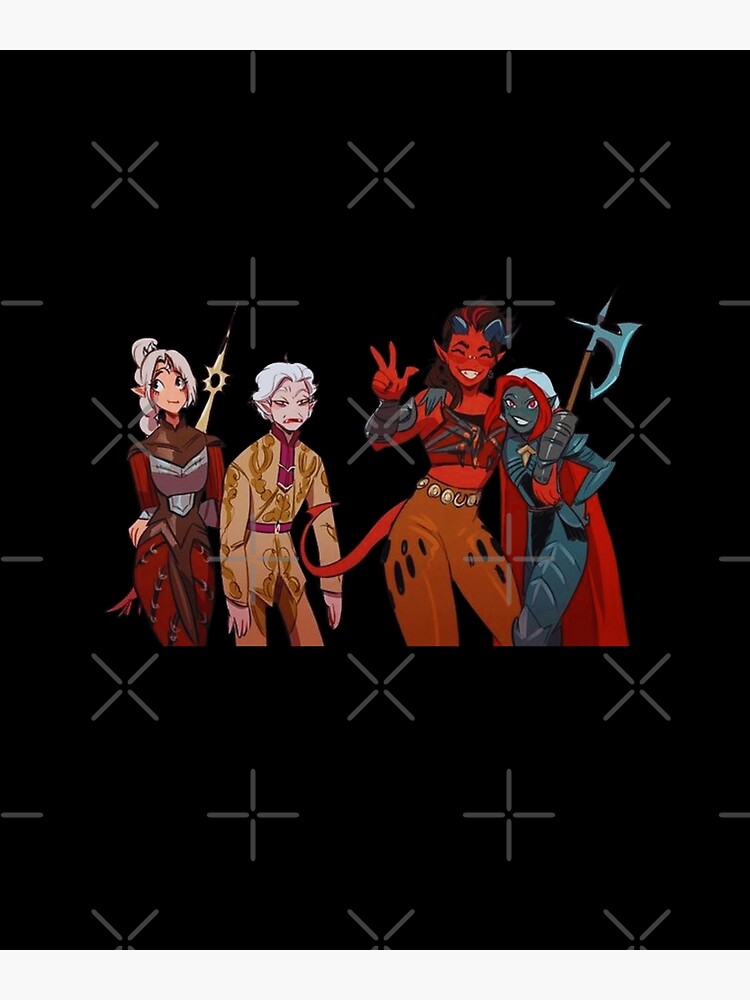 " Bg3 characters - baldurs gate 3" Poster for Sale by MateoYamal ...