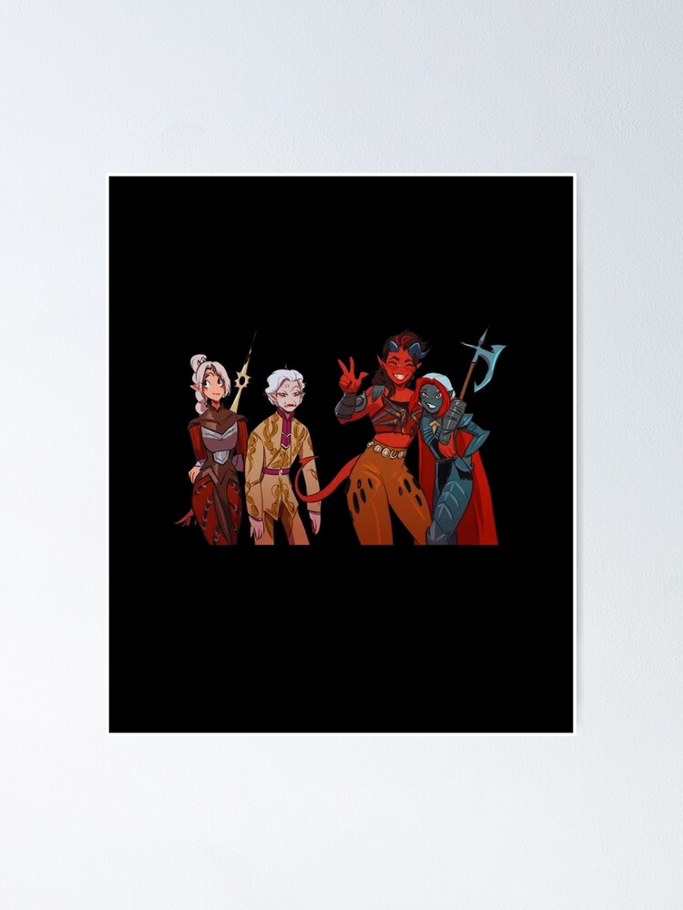 " Bg3 characters - baldurs gate 3" Poster for Sale by MateoYamal ...