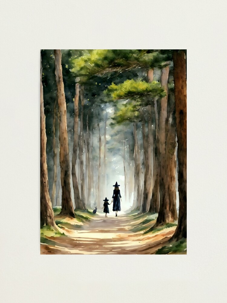 "Daughter ~ Witchy Art Print of Mother and Child Witch ~ Witches Pagan ...