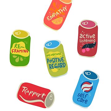 "therapist sick pack- sticker/magnet pack" Sticker for Sale by ...