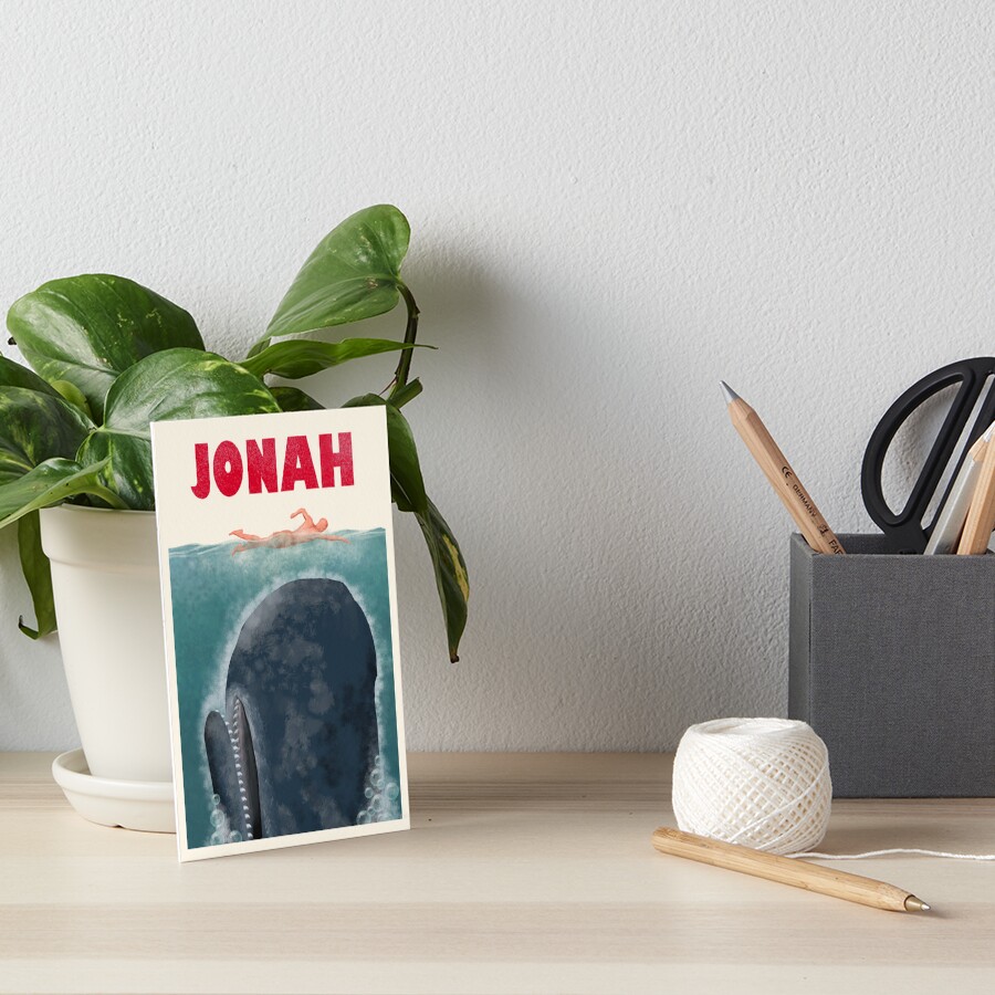 "Jonah" Poster for Sale by milesromney | Redbubble