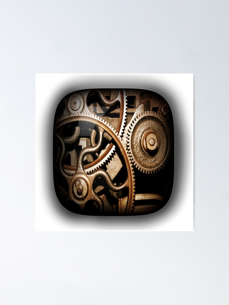 "Cogs Window" Poster for Sale by surreal77 | Redbubble