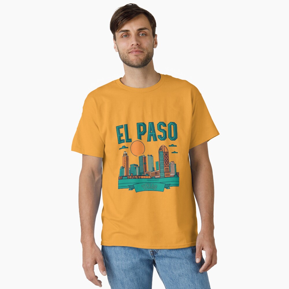 "El Paso, Texas | City Drawing" Sticker for Sale by CircinusStore ...