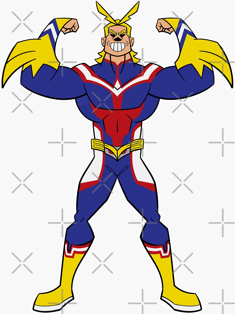 "My Hero Academia: All Might" Sticker for Sale by AdnyWest | Redbubble