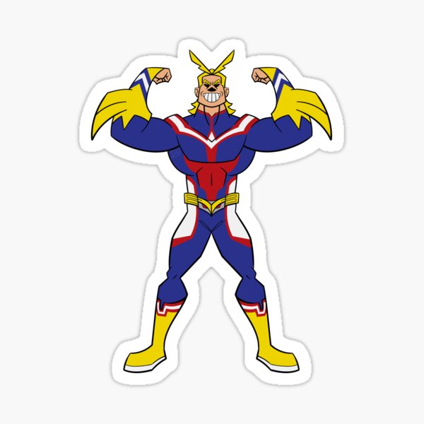 "My Hero Academia: All Might" Sticker for Sale by AdnyWest | Redbubble