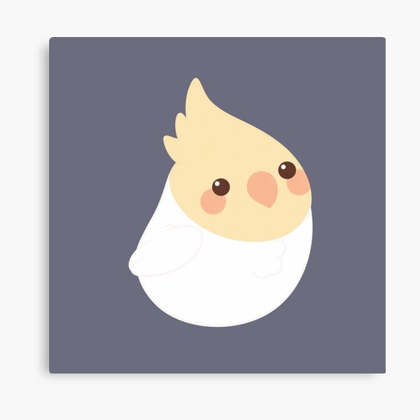 Chibi Parakeet Wall Art | Redbubble