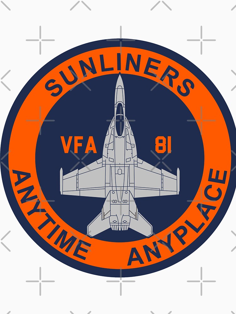 "F/A-18 VFA-81 Sunliners" T-shirt by MBK13 | Redbubble